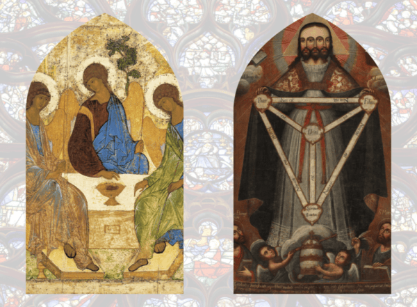visual theology across traditions comparing the eastern and western trinity