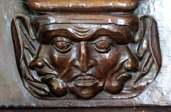 as the vultus trifrons once served as a visual metaphor for the deepest ...